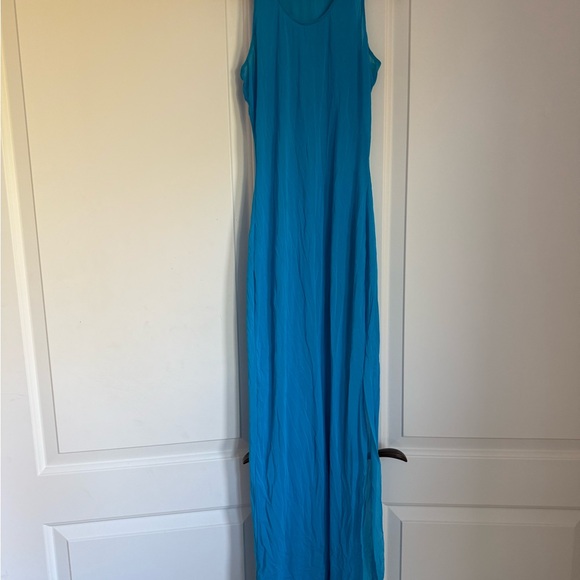 SKIMS | Dresses | Skims Vibrant Blue Swim Coverup | Poshmark